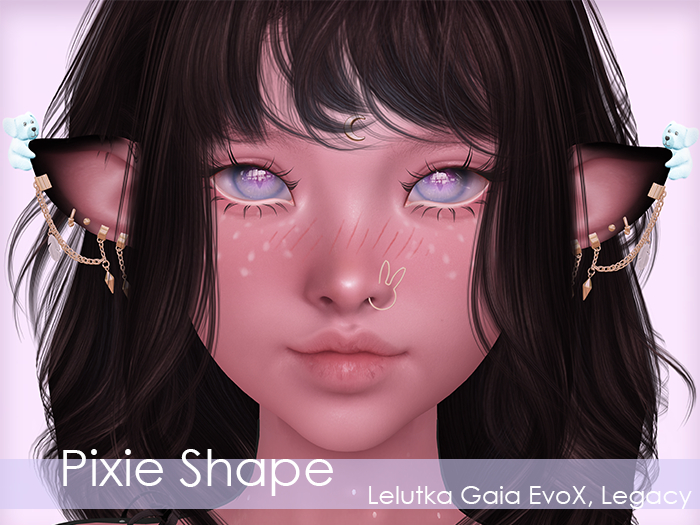 Second Life Marketplace - Pixie Shape (Lelutka Gaia EvoX & Legacy)